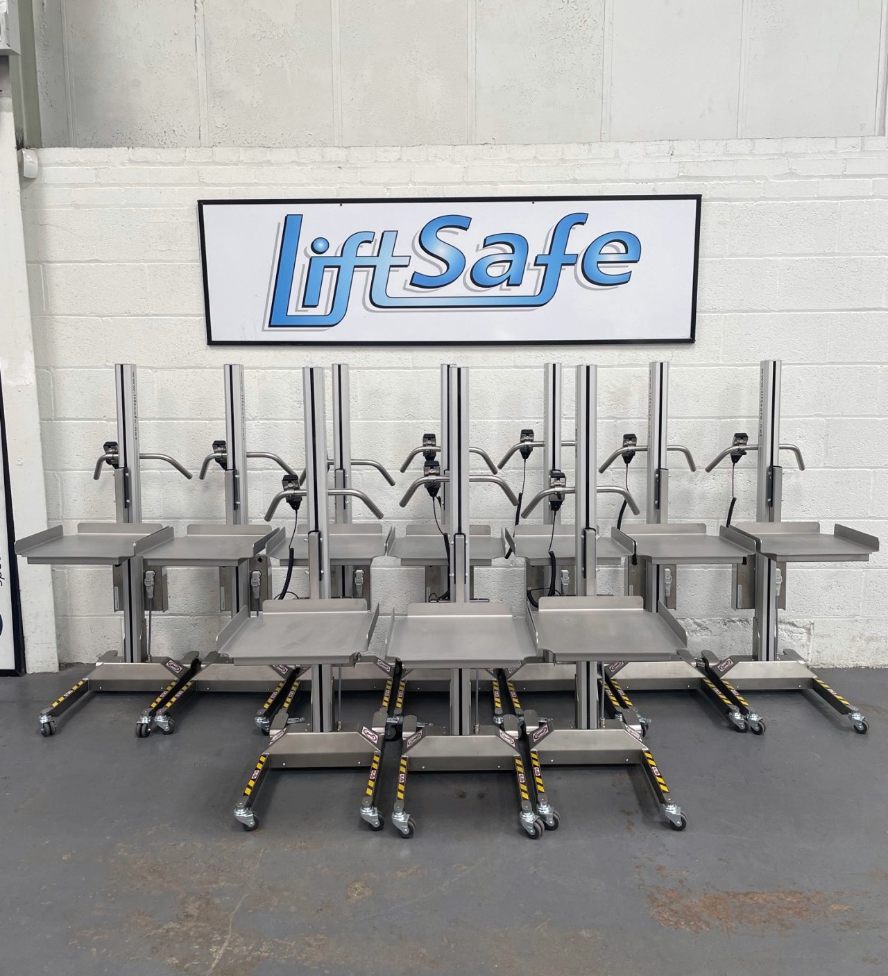 NHS Hospital Takes Delivery of 10 Fluid Lifters - Lift Safe Ltd