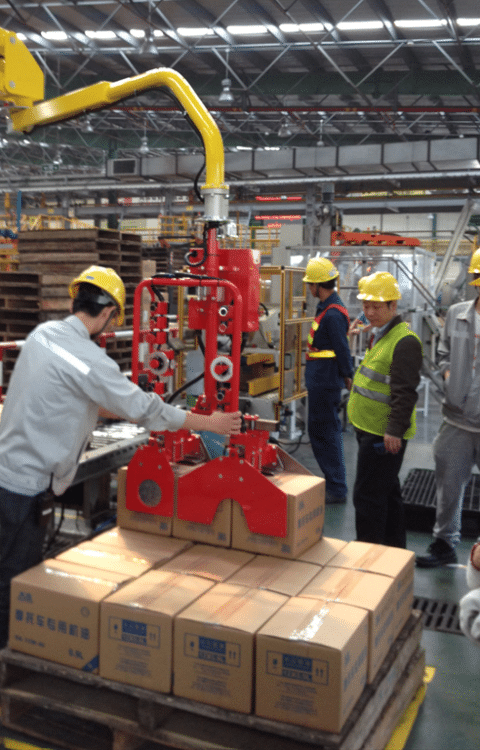 Overhead Vacuum Handling for Box Handling | Manual Handling